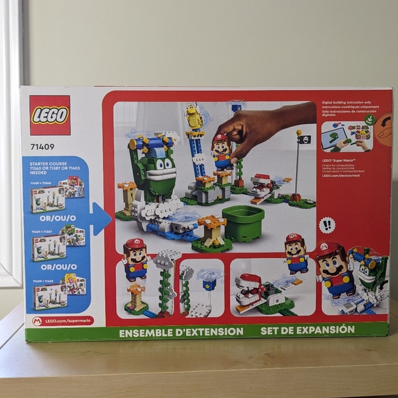 Lego | Toys | Lego Super Mario 749 Big Spikes Cloudtop Challenge Nib ...